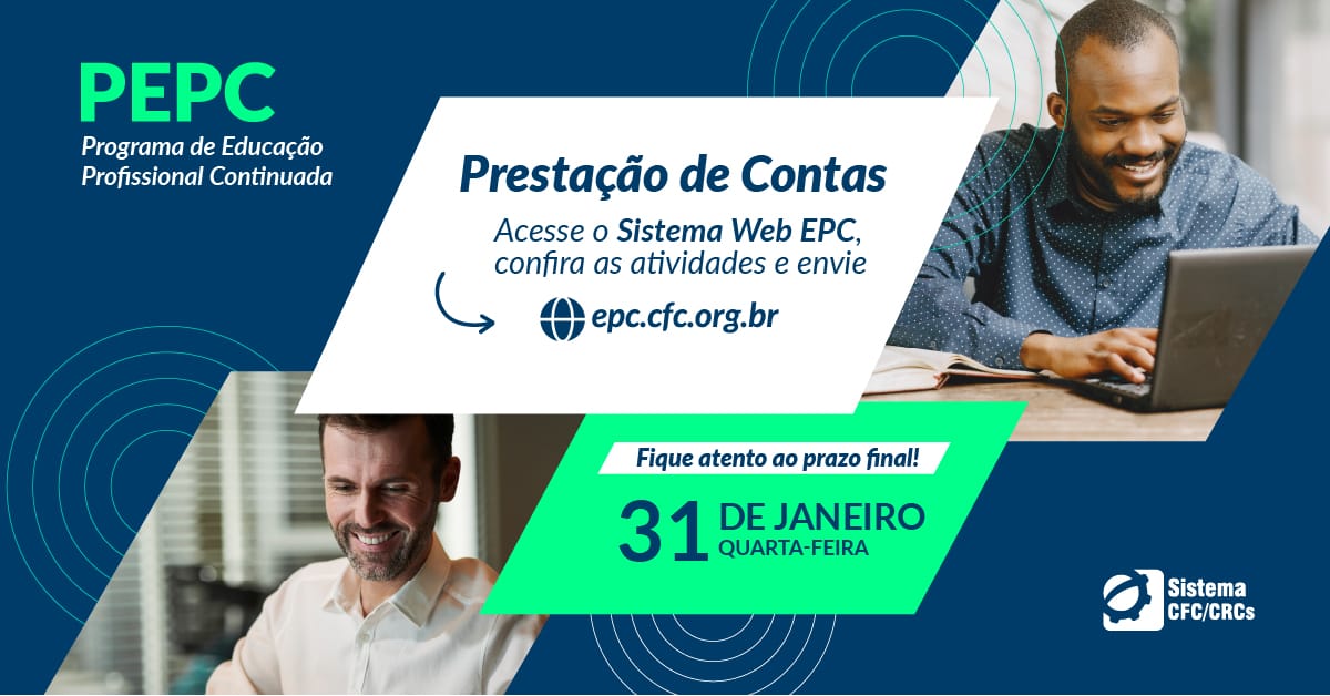 Confira o passo a passo para realizar a prestação de contas do PEPC | CRCBA